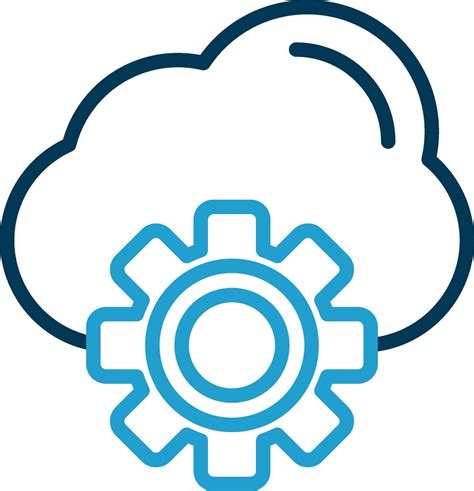 Cloud Settings Vector Icon Design 26077496 Vector Art At Vecteezy