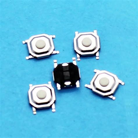 1000pcs Lot 4x4x1 5 Mm Waterpfoof Tactile Switches Push Button SMD Tact