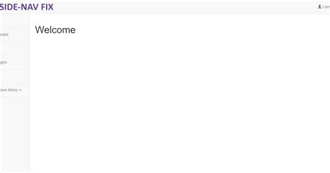 Faid S Blog Simple Bootstrap Sidebar Navigation