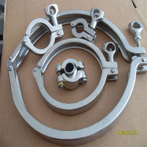 MY DRAM不锈钢精铸卡箍Tri clamp 田野阀门制造生产规格齐全TYKG 谷瀑 GOEPE
