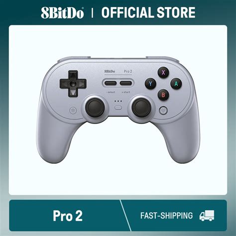 8bitdo New Pro 2 Bluetooth Gamepad With Hall Effect Joystick For Nintendo Switch Pc Macos