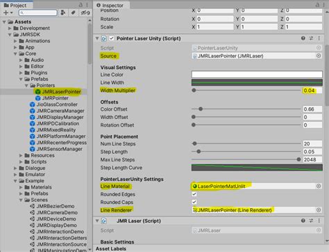Laser Point Not Visible Jmrsdk Development