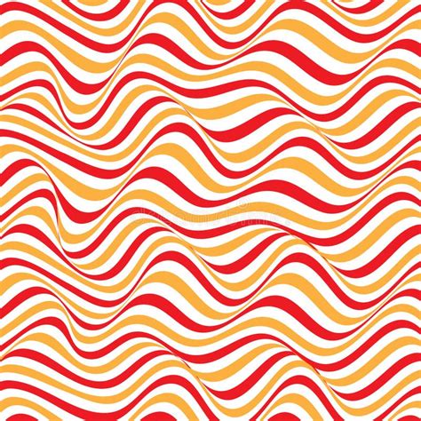 Abstract Colorful Wavy Line Pattern With Colorful Background Cover Design Stock Vector