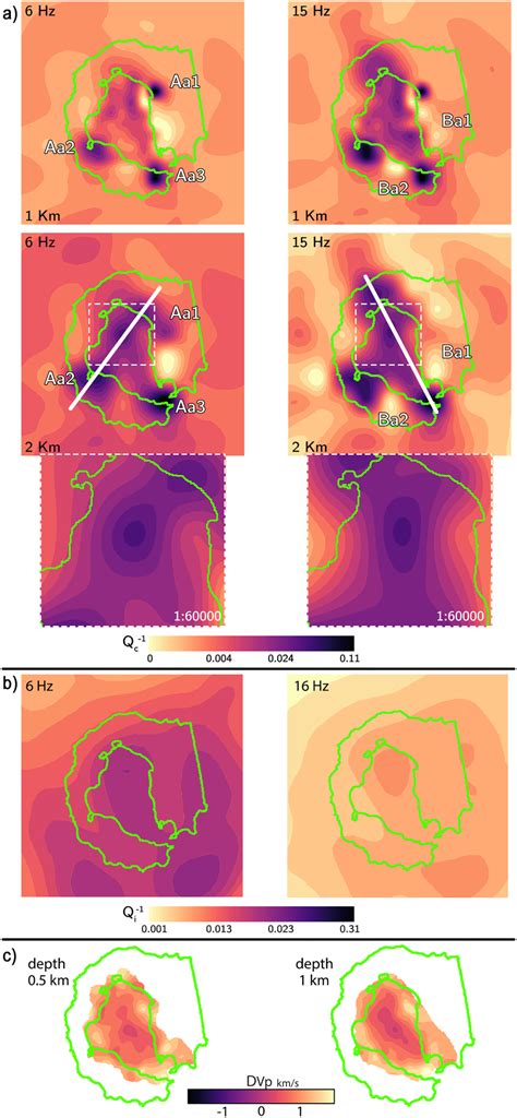 A Absorption Maps At Different Frequencies And Node Spacings High