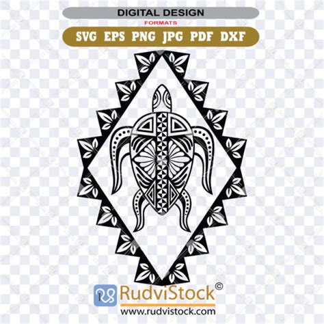 Turtle Polynesian Design Rudvistock Turtle Polynesian Design Rudvistock