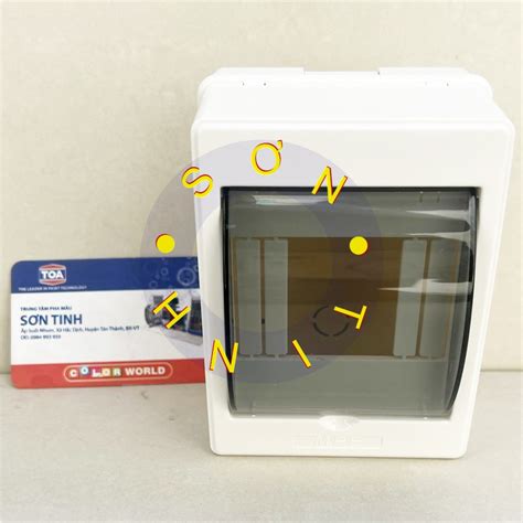 Mua TỦ ĐiỆn âm Tường NỔi 2 4 ĐƯỜng Mcb Module MÔ Đun Cb Aptomat Át TÔ