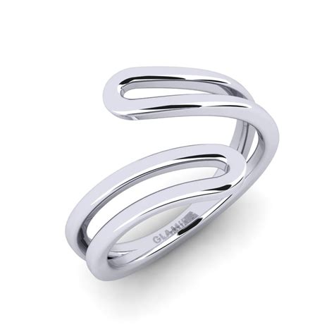 Achetez Glamira Bague Coset En Or Blanc 375 Glamira Fr