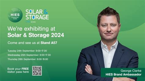 🔊 Hies Consumer Code At Solar And Storage Live 2024 🔊 Were Excited To