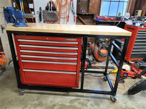 First Basement Workbench For Hobbies And Small Projects During The
