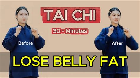 30 Minute Full Body Tai Chi For Weight Loss Melt Belly Fat And Tone
