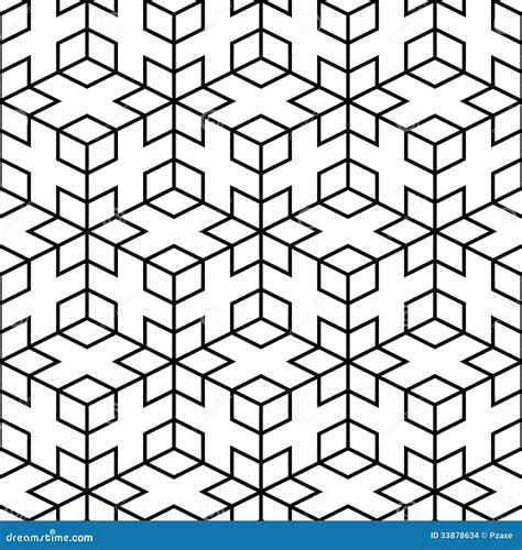 Vector Abstract Pattern Seamless Geometric Mesh Stock Vector Illustration Of Lines Decor