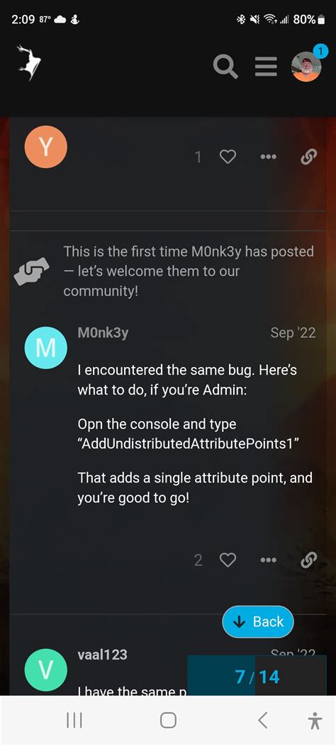 Final Attribute Point Missing Playstation Bug Reports Funcom Forums