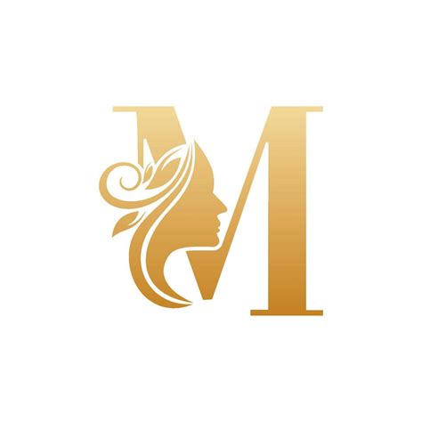 Initial M Face Beauty Logo Design Templates 17608324 Vector Art At Vecteezy