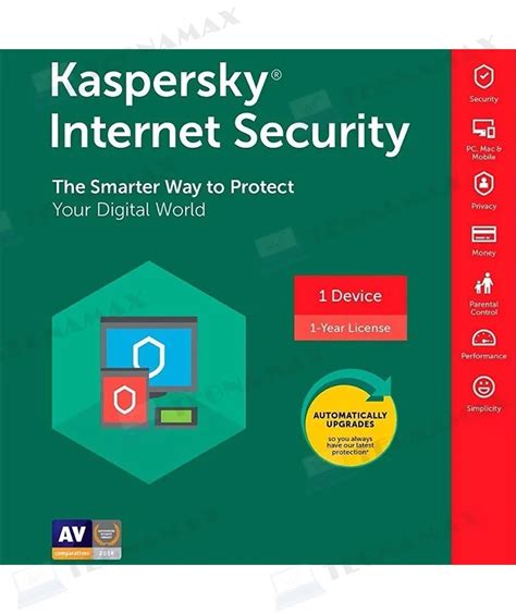 LICENCIA ANTIVIRUS KASPERSKY INTERNET SECURITY Tegnamax