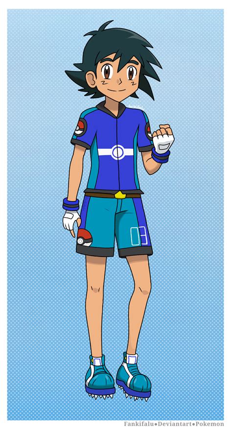 Comm Pokemon Trainer Ash Soccer Style By Fankifalu On Deviantart