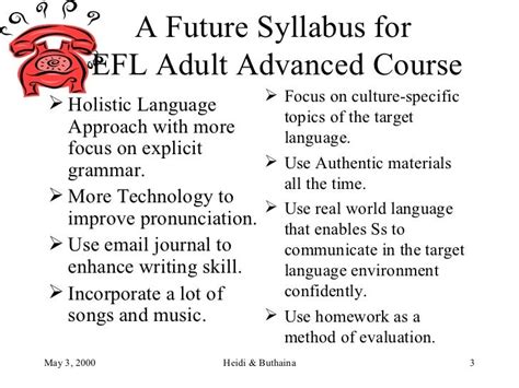 An Esl Adult Course Syllabus Etap566t