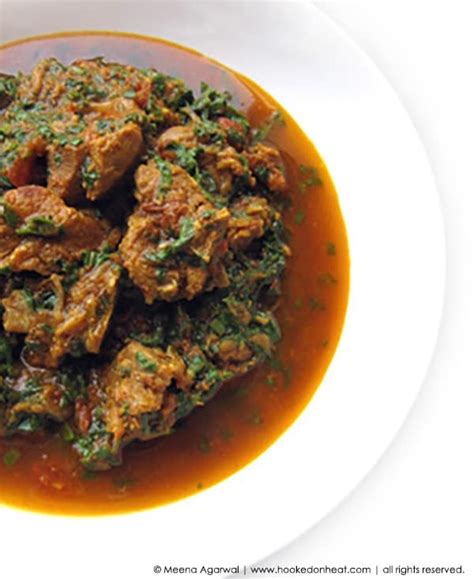 Palak Gosht Lamb And Spinach Curry In An Instant Pot Hooked On Heat