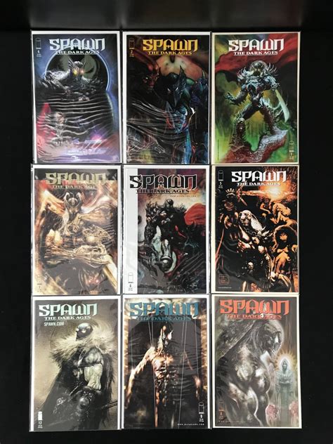 Lot Of 9 Spawn Comics Image Comics