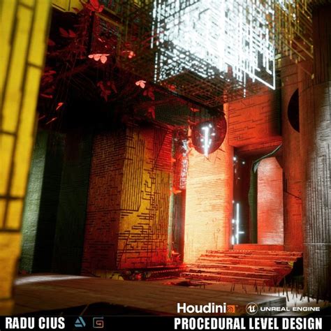 Houdini Tutorial Procedural Level Design In Unreal Engine On Tumblr