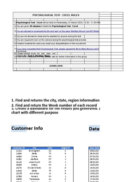 Psychological Test Excel Pdf Microsoft Excel Cross Platform Software