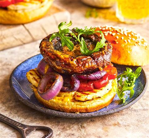 Veggie Indian Burger Bbc Good Food Middle East