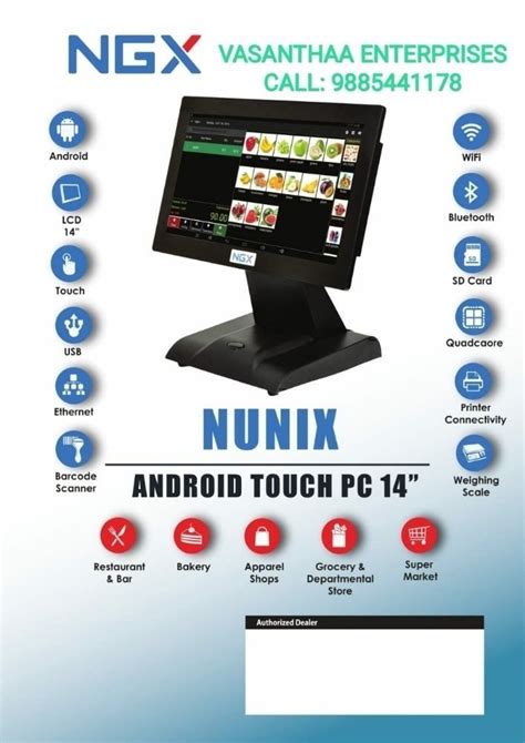 Android Touch Pos Machine At ₹ 59999 Piece Narayanguda Hyderabad