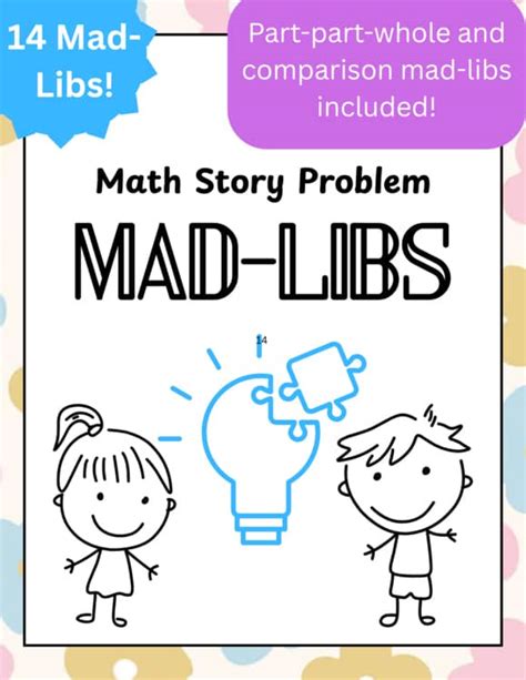 Math Story Problem Mad Libs By Ms Kraus In The Schoolhouse Tpt