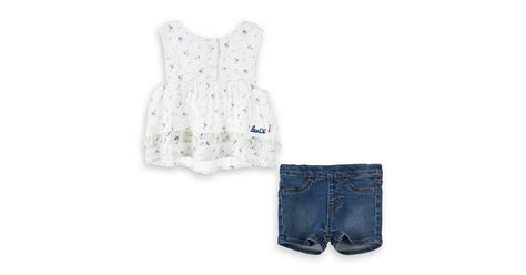 Conjunto De Pantalones Cortos Y Camiseta De Tirantes De Flores Blanco