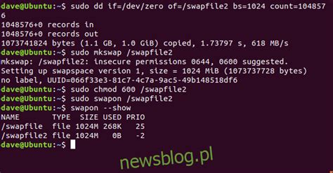 Jak Utworzyć Plik Wymiany W Systemie Linux