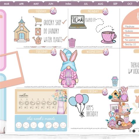 tasks and checklists widget overlays inserts for widget shapes goodnotes