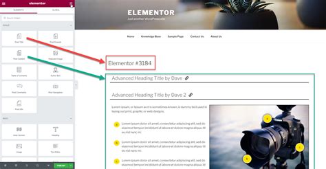 How To Use Elementor Canvas Echo Knowledge Base