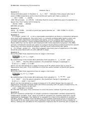 ECON Problem Set Final Docx ECON Introductory Econometrics