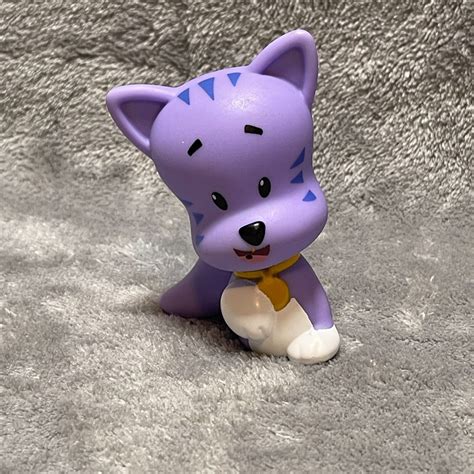 Bubble Guppies Purple Mermaid Cat 2012 Mattel Viacom Nickelodeon Toy Figure 4595470722