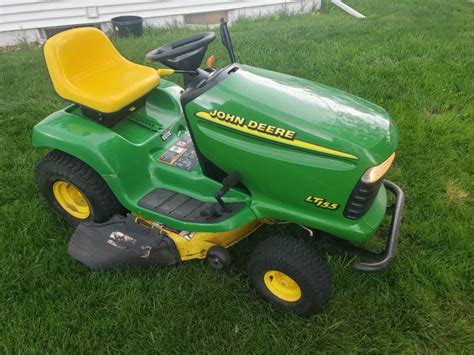 Used John Deere Lt155 Riding Lawn Mower For Sale Ronmowers