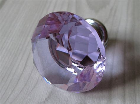 Lavender Glass Knobs Dresser Knobs Drawer Knobs Pulls Etsy