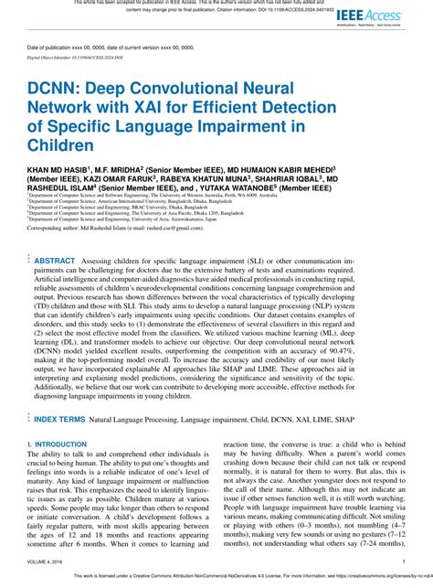 Pdf Dcnn Deep Convolutional Neural Network With Xai For Efficient Detection Of Specific