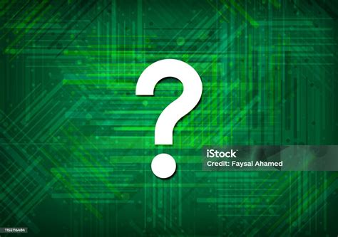 問號圖示綠色背景向量圖形及更多問號圖片 問號 圖示 插圖 Istock