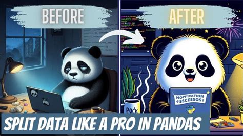 Master Data Splitting In Pandas Data Transformation In Python Udit