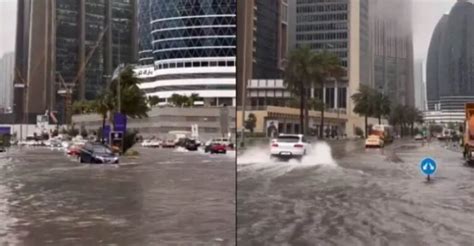 DUBAI BAJO EL AGUA TRAS INTENSA TORMENTA Reporte De Inundaciones