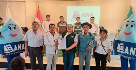 ANA Más de 6700 pobladores de Huánuco beneficiados con licencias de