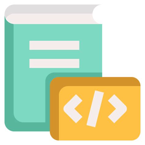 Coding Book Generic Color Fill Icon Coding Book Generic Color Fill Icon
