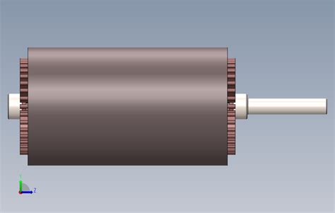 鼠笼式感应电机1 1kW SOLIDWORKS 2017 模型图纸下载 懒石网