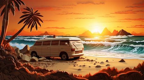 Premium Ai Image Tourist Illustration