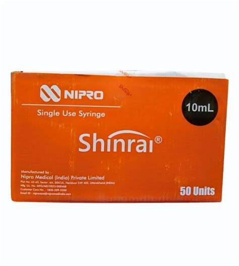 10ml Nipro Hypodermic Syringe At ₹ 4 50 Piece Medical Syringes In Wankaner Id 2856452462891