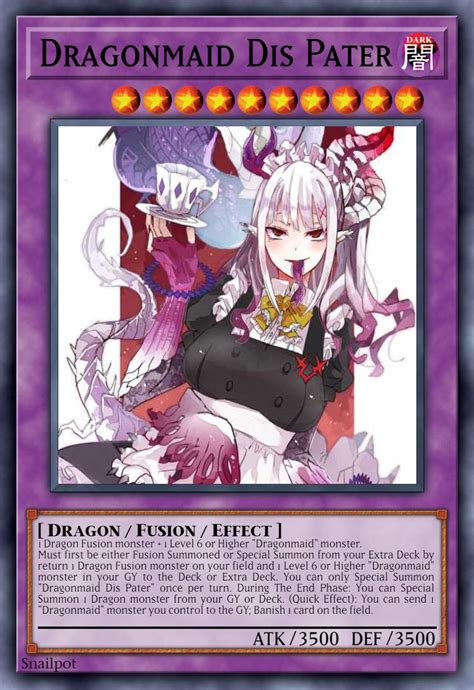 Bystial Dis Pater New Job As A Dragonmaid Rcustomyugioh