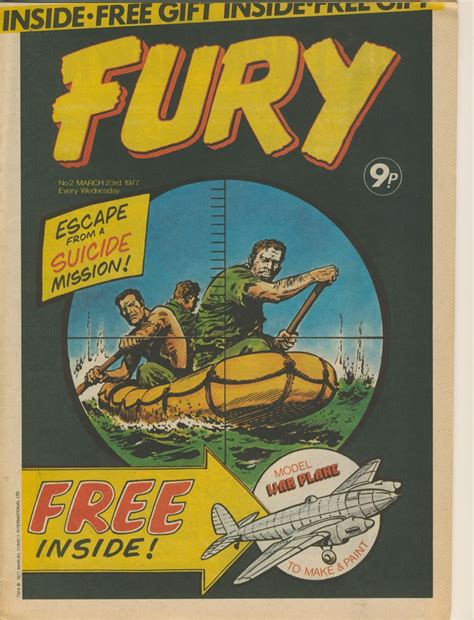 Boys Adventure Comics Carlos Ezquerra Cover Gallery Fury Comic