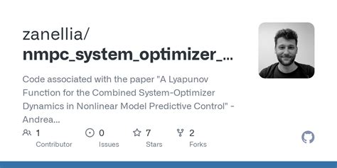 nmpc system optimizer lyapunov nmpc system optimizer lyapunov main py at master · zanellia nmpc