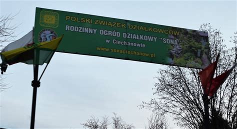 3 ogrody działkowe z powiatu ciechanowskiego ze wsparciem sejmiku