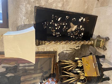 Twisted Mirror In Gilded Wood For Sale At Pamono
