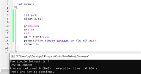 c basics programs with with different data types and if conditional